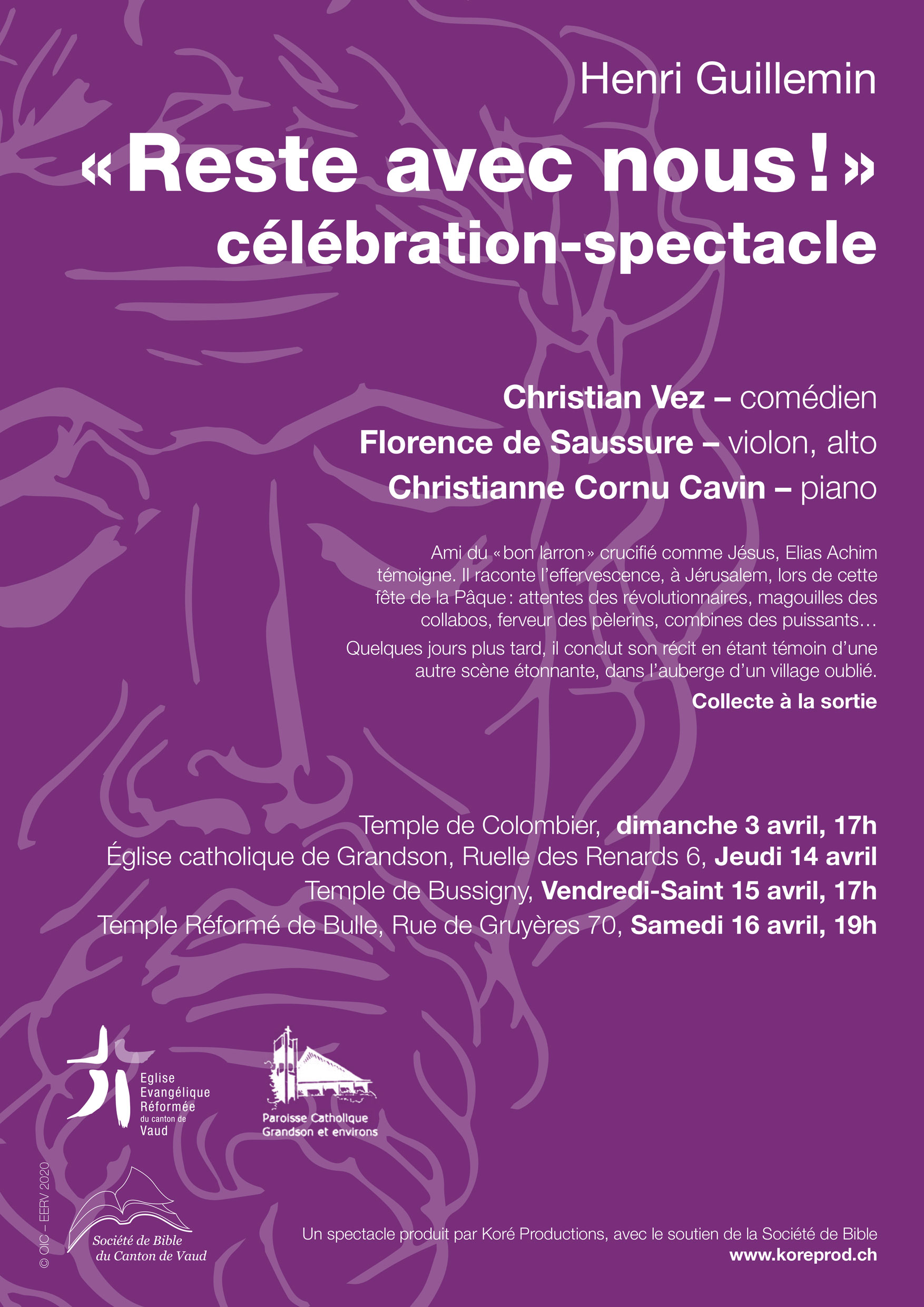 Reste avec nous – Paroisse évangélique réformée de Bulle-La Gruyère